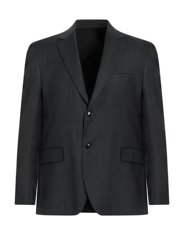 LIU •JO MAN Blazer Charcoal Size Polyester, Wool, Elastane - Grey