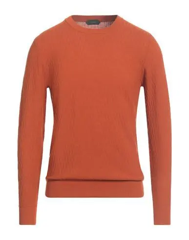 ZANONE Sweater - Rust