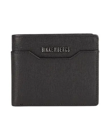 BIKKEMBERGS Wallet Cow Leather - Black