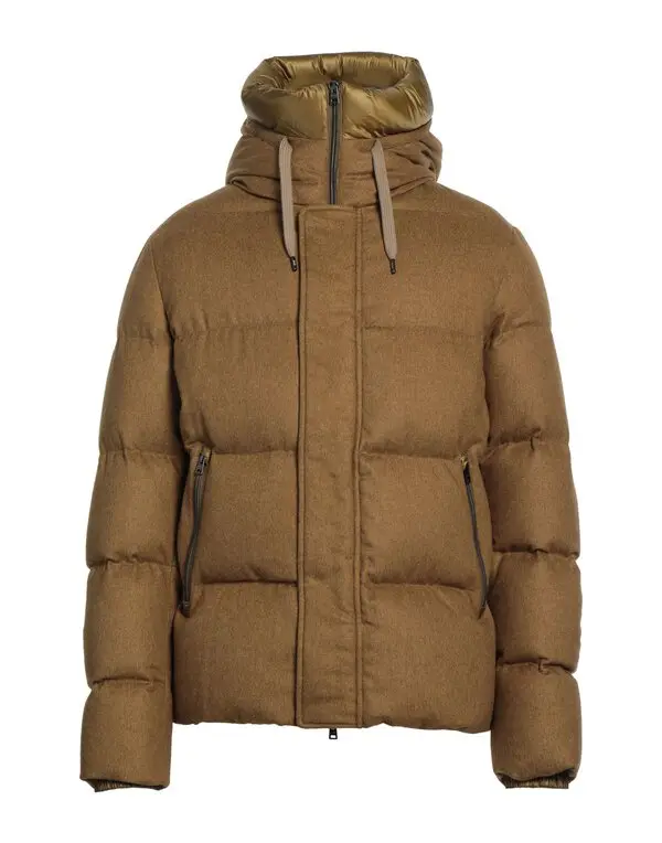 Herno Padded Jacket In Silk And Cashmere