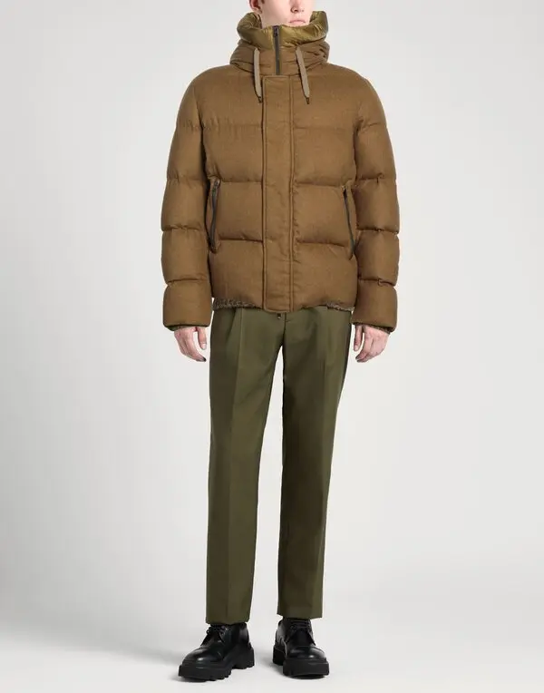 Herno Padded Jacket In Silk And Cashmere