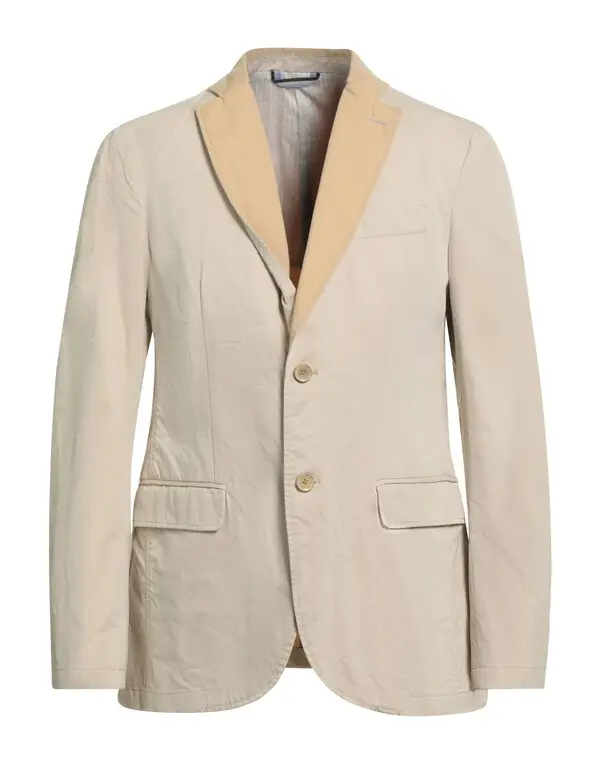 HARMONT & BLAINE Single-breasted Gabardine Blazer