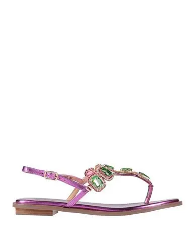 MASSIMO SANTINI Thong Sandal - Purple