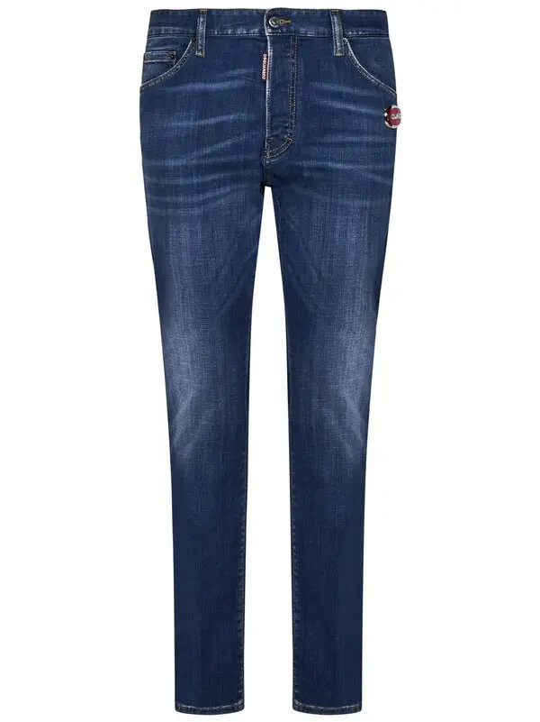 Dsquared2 Slim Fit Jeans - Blue