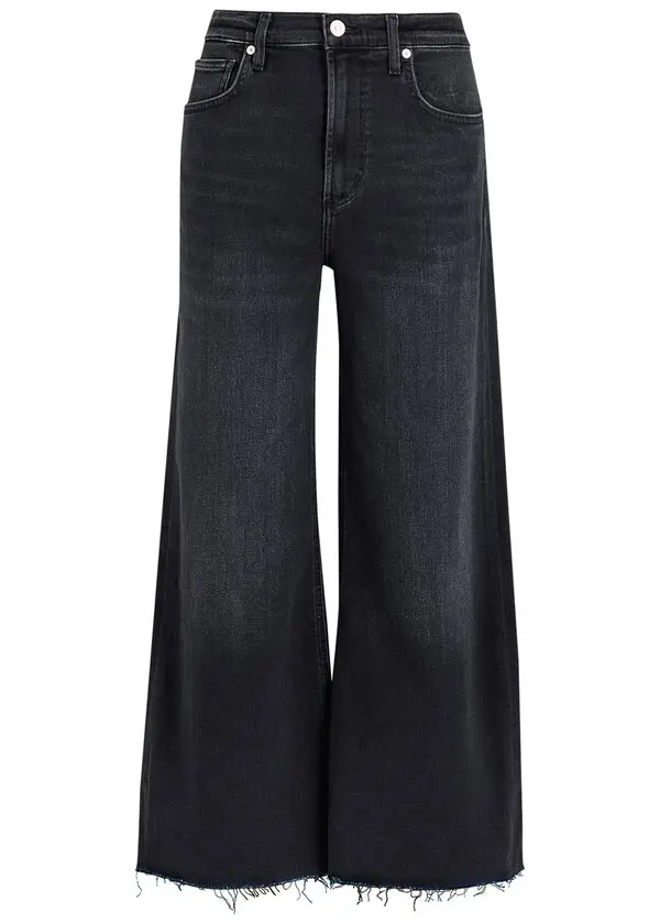 Citizens Of Humanity Lyra Cropped Wide-leg Jeans