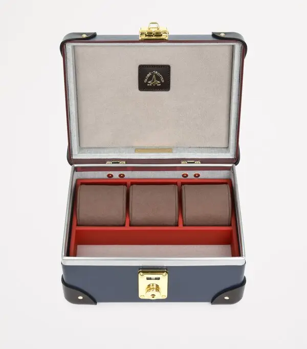GLOBE-TROTTER Centenary 3-slot Watch Case