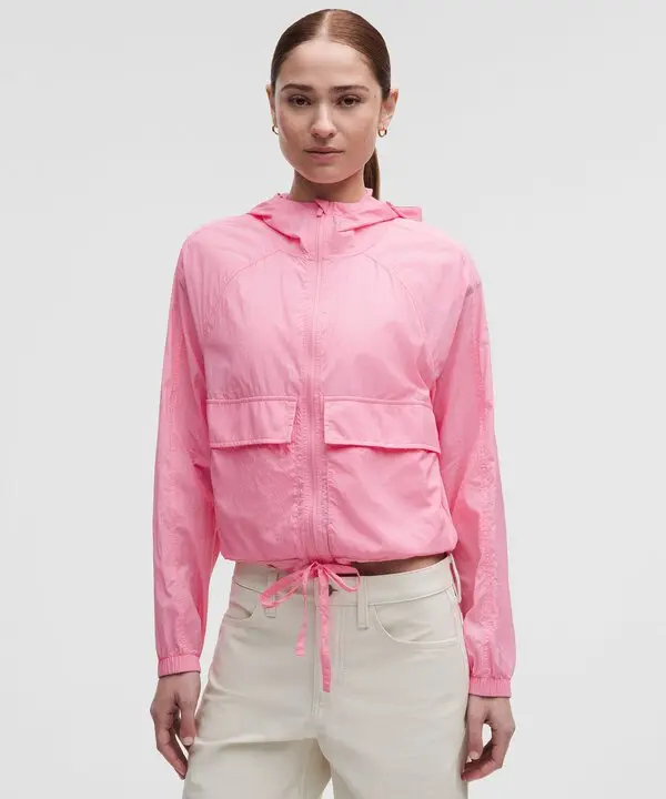Lululemon Hood-lite Relaxed-fit Jacket - Candy Cloud