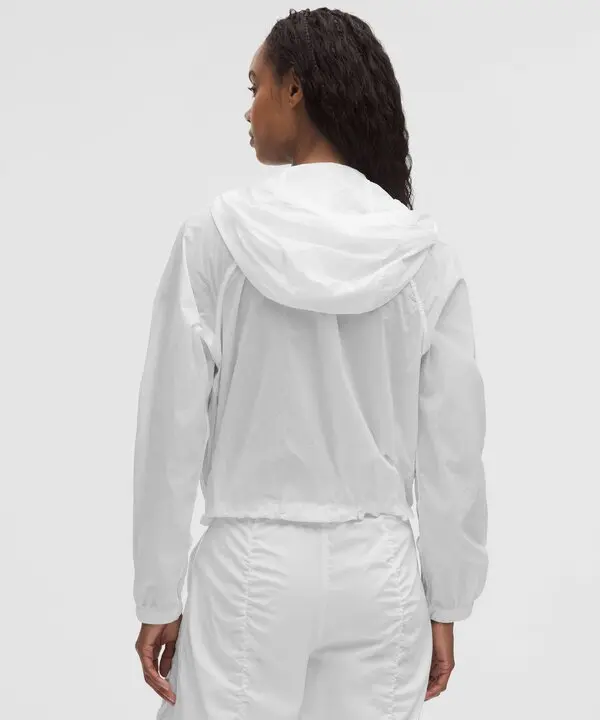 Lululemon Hood-lite Relaxed-fit Jacket - White