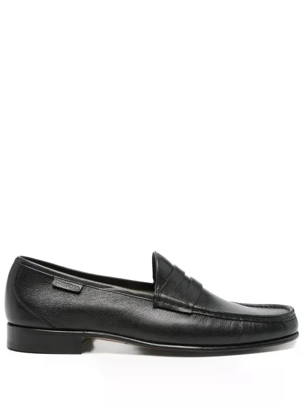 TOM FORD Leather Loafers