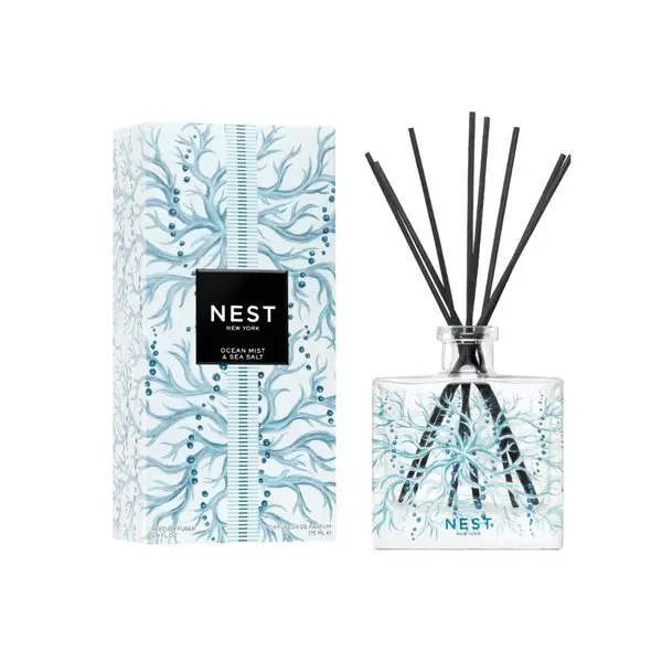 NEST NEW YORK Ocean Mist & Sea Salt Decorative Reed Diffuser - One-color