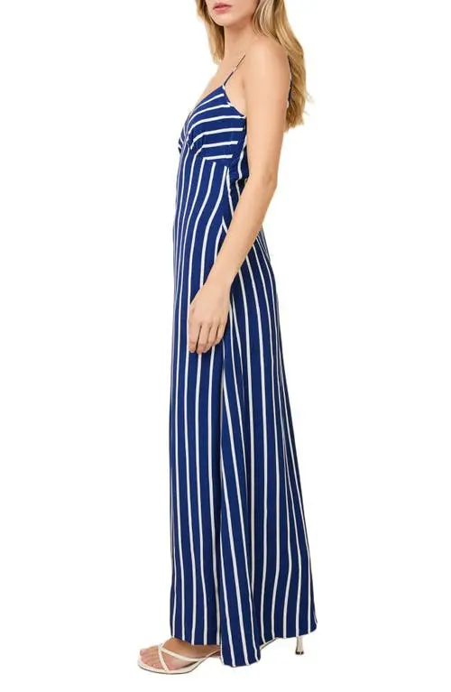 Solid & Striped The Rosetta Stripe Sleeveless Maxi Dress