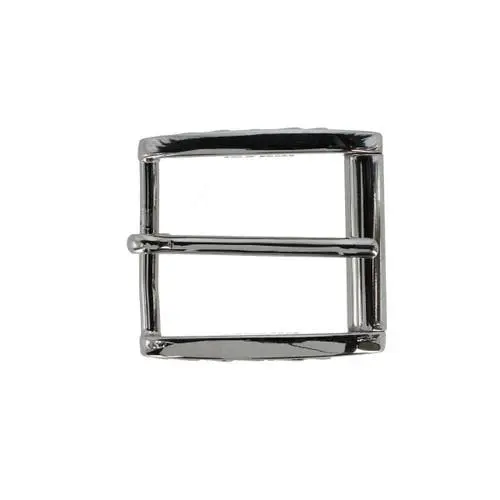 Trafalgar 35mm Roller Harness Belt Buckle - Shiny Nickel