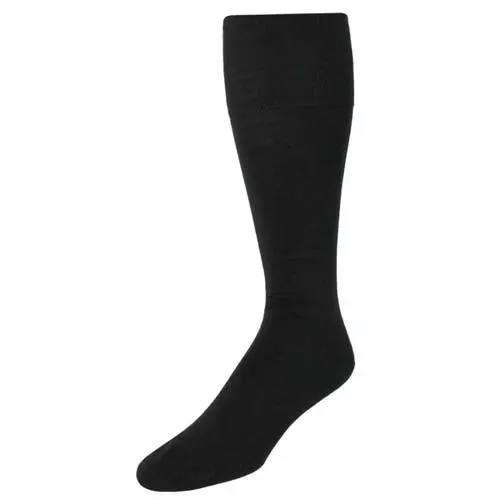 Trafalgar Gaston Over-the-calf Merino Wool Socks - Black