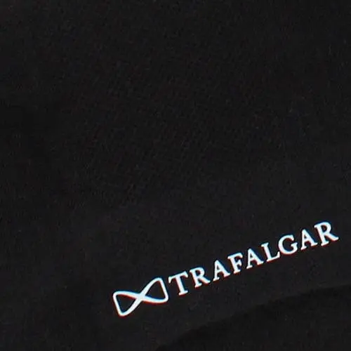Trafalgar Gaston Over-the-calf Merino Wool Socks - Black