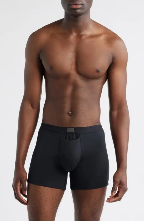 Lunya Stretch Modal Boxer Briefs - Immersed Black