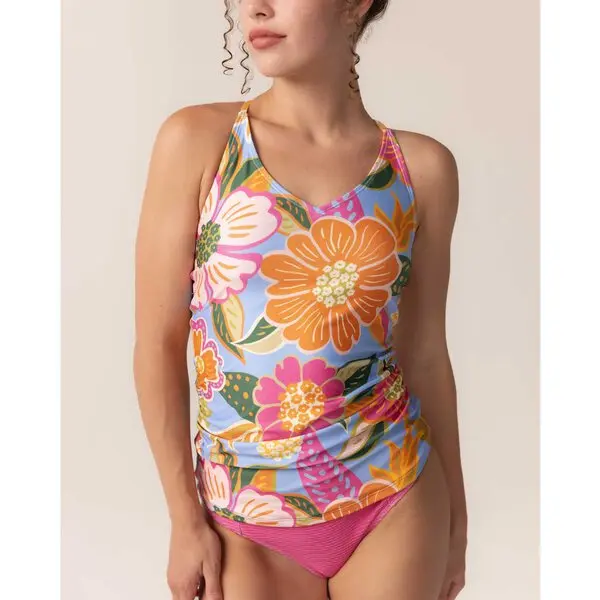 NANI V-neck Tankini Top - Mona