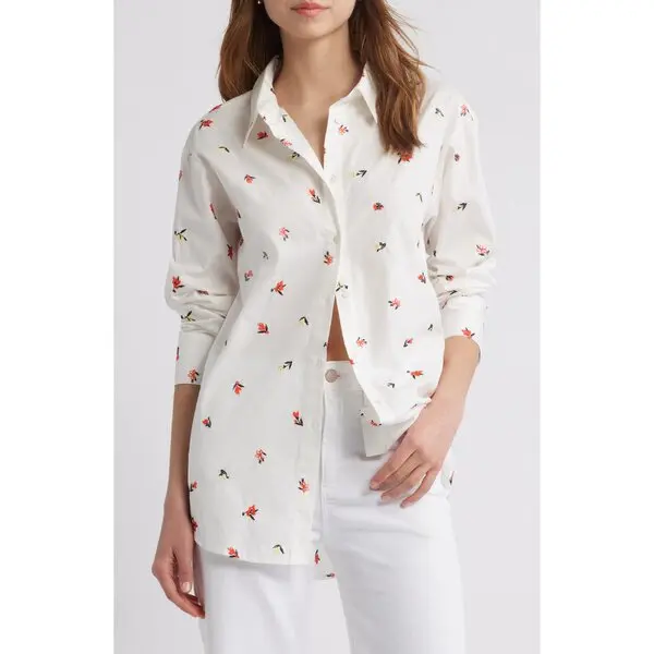 Solid & Striped The Obert Embroidered Shirt