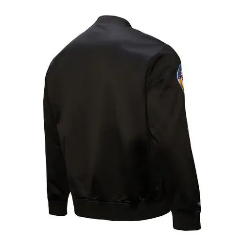 Mitchell & Ness Golden State Warriors Vintage Full-snap Satin Jacket