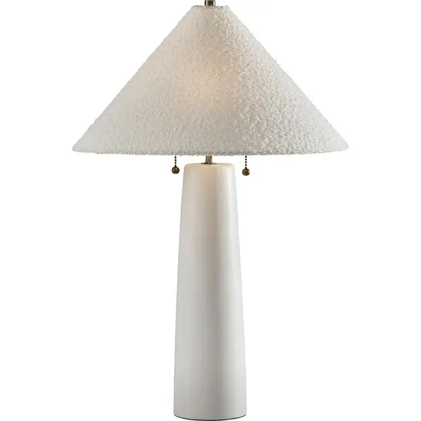 ADESSO Waylon Table Lamp - White