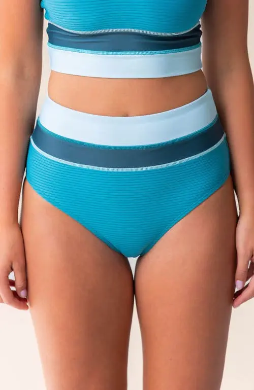 NANI Colorblock Swim Bottom - Still Water