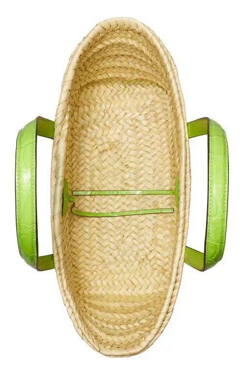 Tory Burch Ella Small Straw Basket Tote