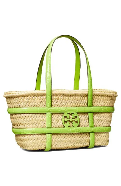 Tory Burch Ella Small Straw Basket Tote