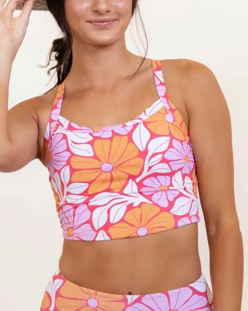 NANI Scoop Neck Top - Flora