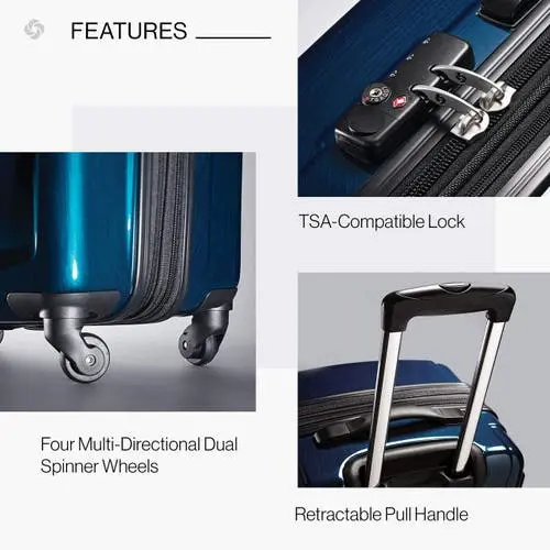 SAMSONITE Winfield 2 Hardside Expandable Spinner Luggage Set