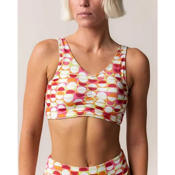 NANI 4-way Reversible Bralette Swim Top - Citrus
