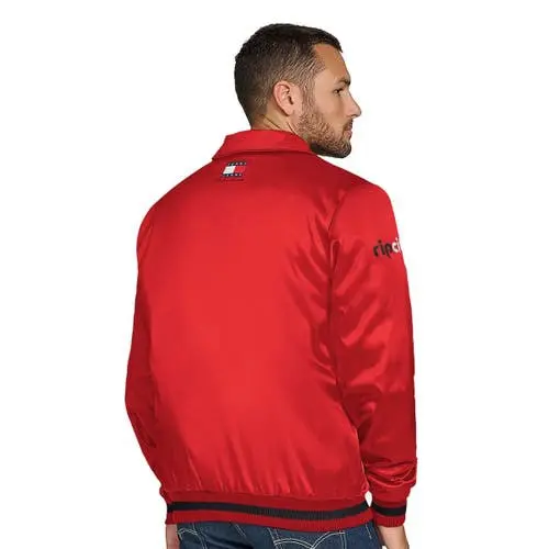 Tommy Hilfiger Portland Trail Blazers Jacob Varsity Jacket - Red