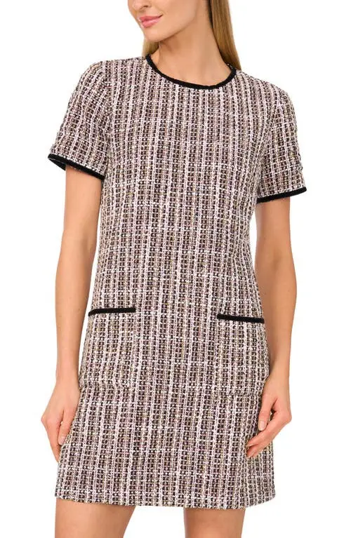CECE DUPRAZ Tweed Shift Dress