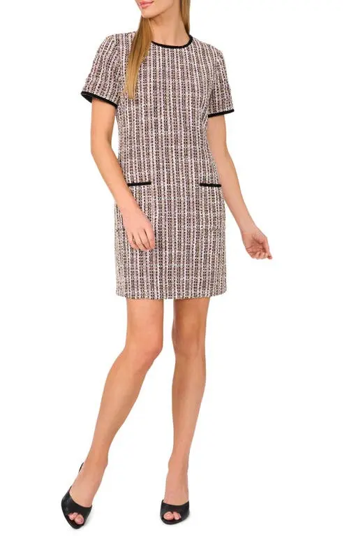 CECE DUPRAZ Tweed Shift Dress