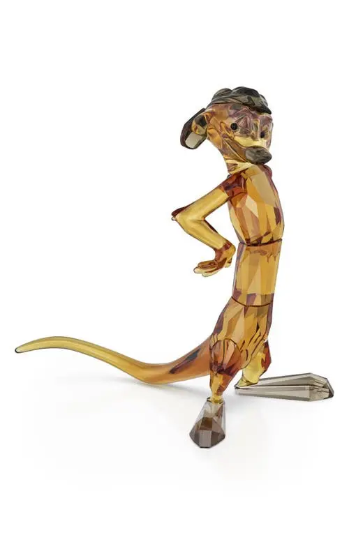 SWAROVSKI X Disney® The Lion King Timon Figurine - Light Amber