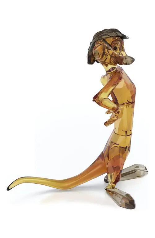 SWAROVSKI X Disney® The Lion King Timon Figurine - Light Amber