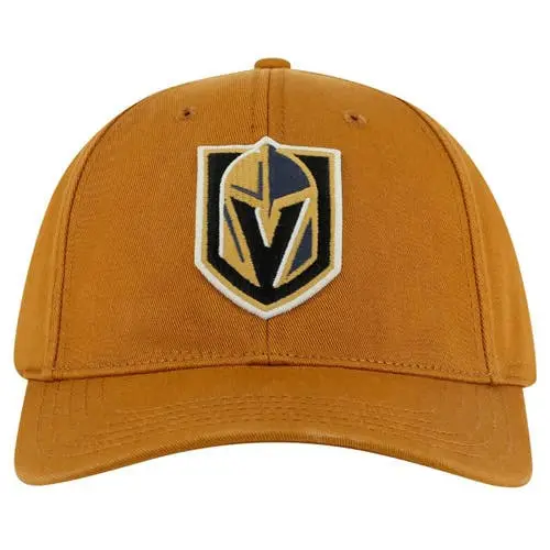 American Needle Vegas Golden Knights Hepcat Washed Twill Adjustable Cap - Tan