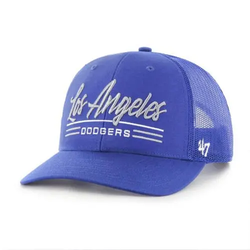 '47 Los Angeles Dodgers Garner Trucker Cap - Royal