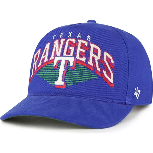 '47 Texas Rangers Pomona Hitch Adjustable Cap - Royal