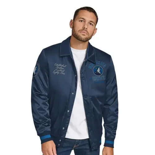 Tommy Hilfiger Minnesota Timberwolves Varsity Jacket
