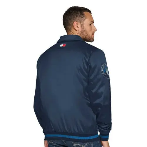 Tommy Hilfiger Minnesota Timberwolves Varsity Jacket