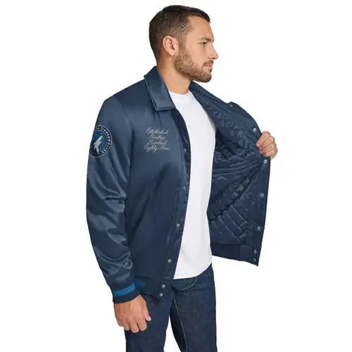Tommy Hilfiger Minnesota Timberwolves Varsity Jacket
