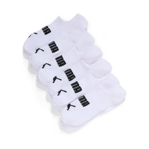 PUMA Invisible Socks - White