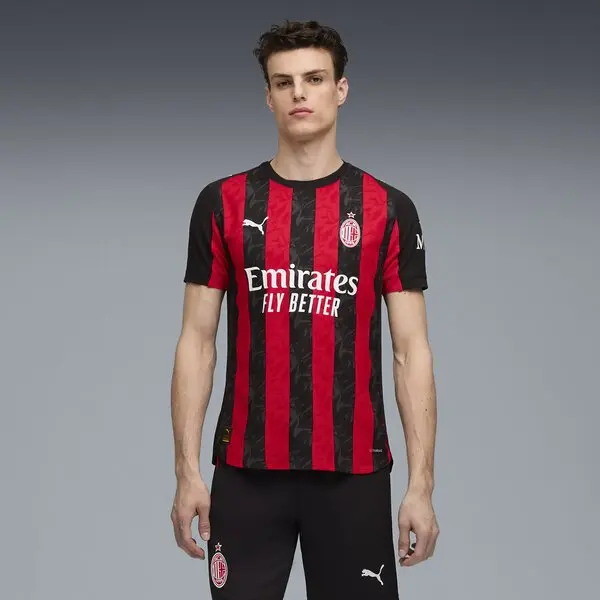 PUMA Ac Milan '25/'26 Home Authentic Soccer Jersey