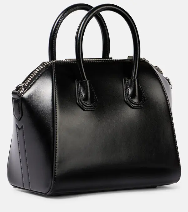 Givenchy Antigona Mini Leather Tote Bag - Black