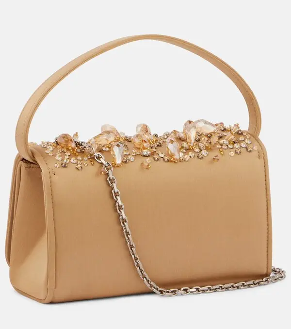 ROGER VIVIER Pilgrim Micro Embellished Shoulder Bag