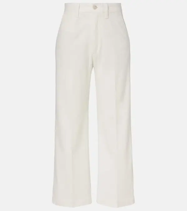 Polo Ralph Lauren Cropped Cotton-blend Chinos