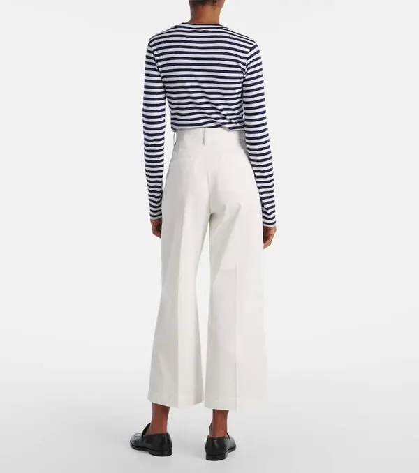 Polo Ralph Lauren Cropped Cotton-blend Chinos