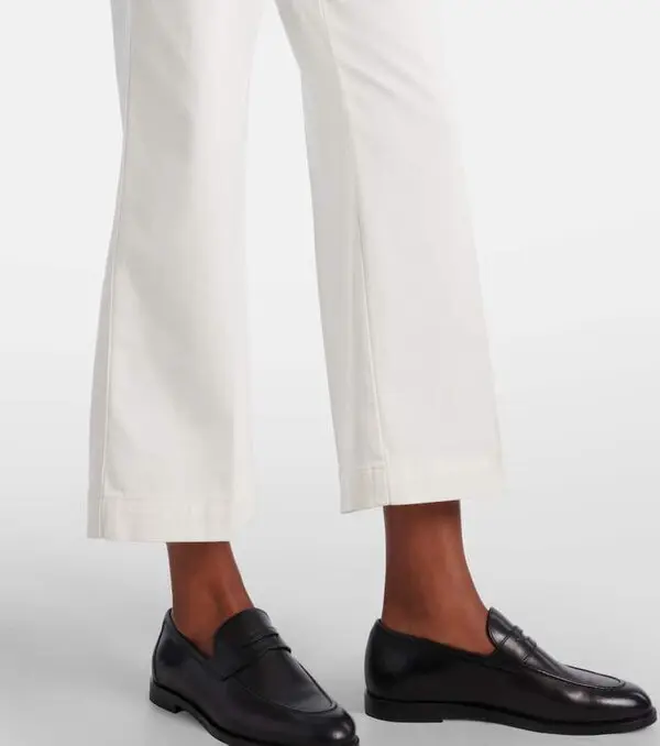 Polo Ralph Lauren Cropped Cotton-blend Chinos