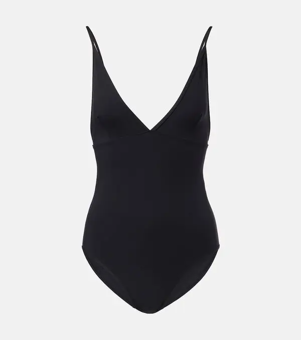 TOTEME Open-back Swimsuit - Black