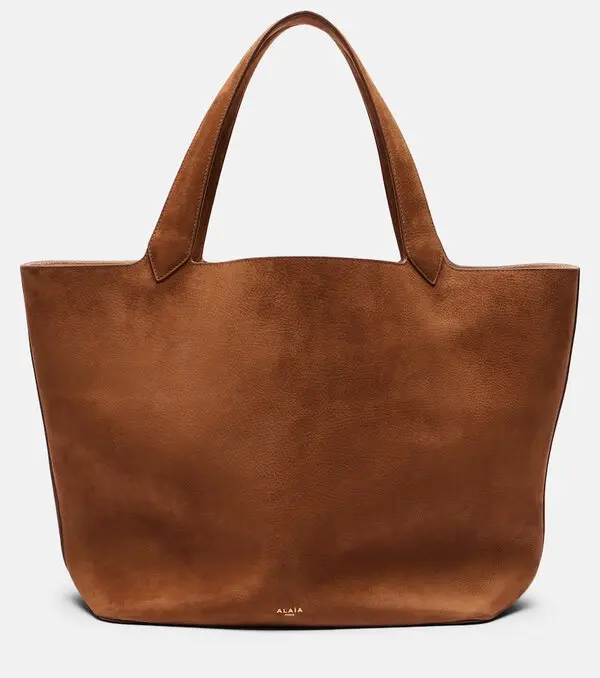 Alaïa Le Cabas Leather Tote Bag - Brown