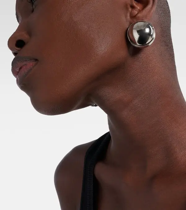 Alaïa Plated Earrings - Silver